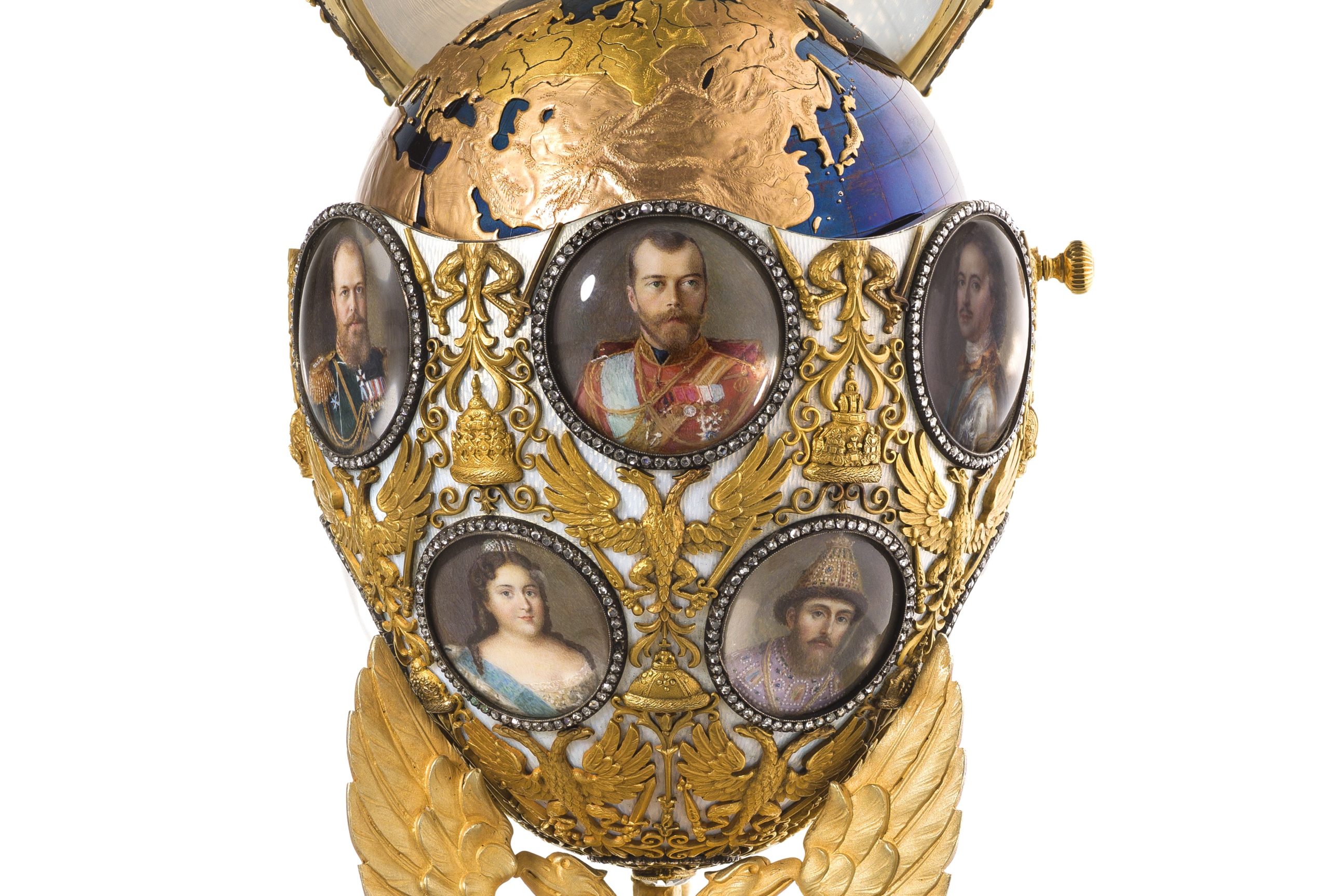 Largest collection of Fabergé Easter Eggs in a generation go on display ...